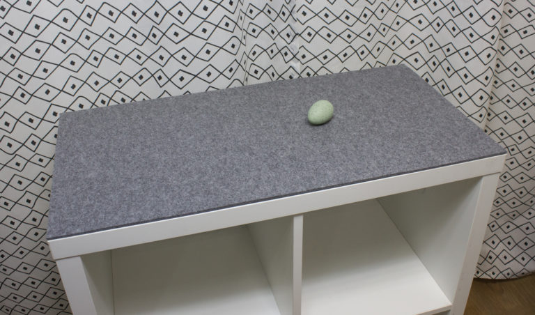 Auflage aus Filz passend Ikea Kallax Regal – stich-haltig.de